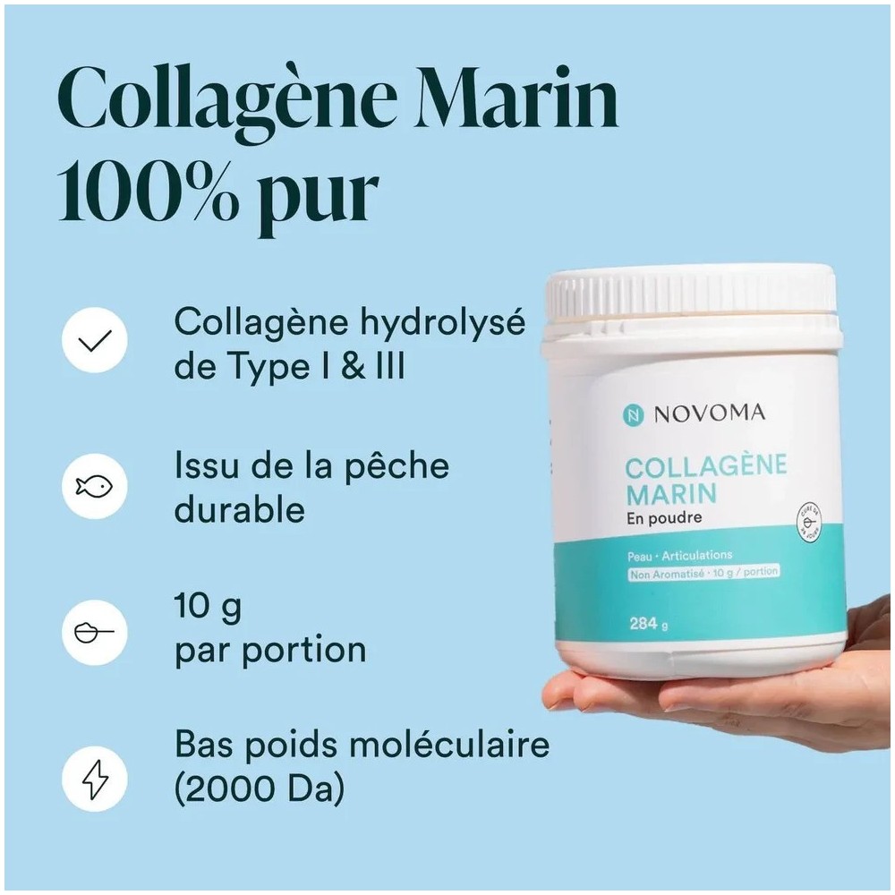 Collagène Marin hydrolysé en Poudre Naticol® - Disponible à Dakar